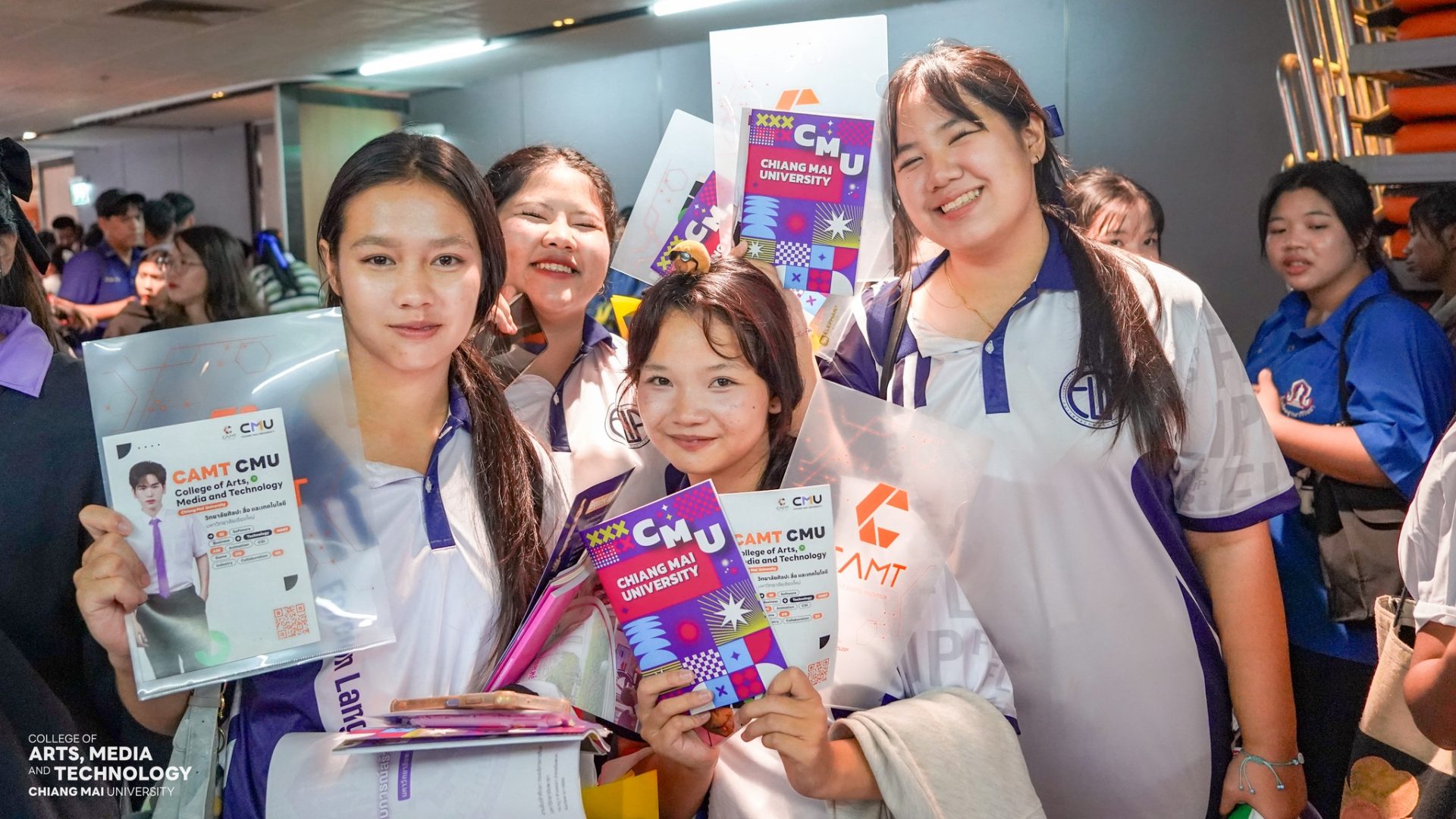 CAMT ร่วมจัดบูธนิทรรศการตลาดนัดอุดมศึกษา ภาคอีสาน ประจำปี 2568 | CAMT CMU - วิทยาลัยศิลปะ สื่อ ...