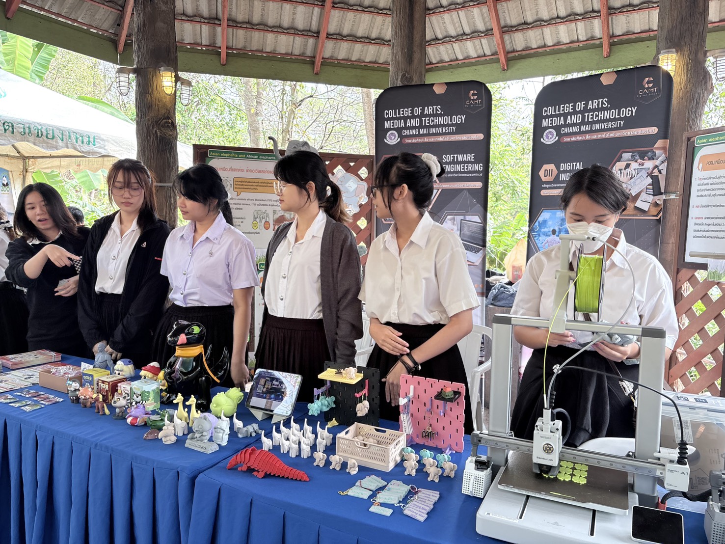 DITC CAMT โชว์นวัตกรรม 3D Printing สรรค์สร้างศิลปะดิจิทัลในกิจกรรมวัน ...