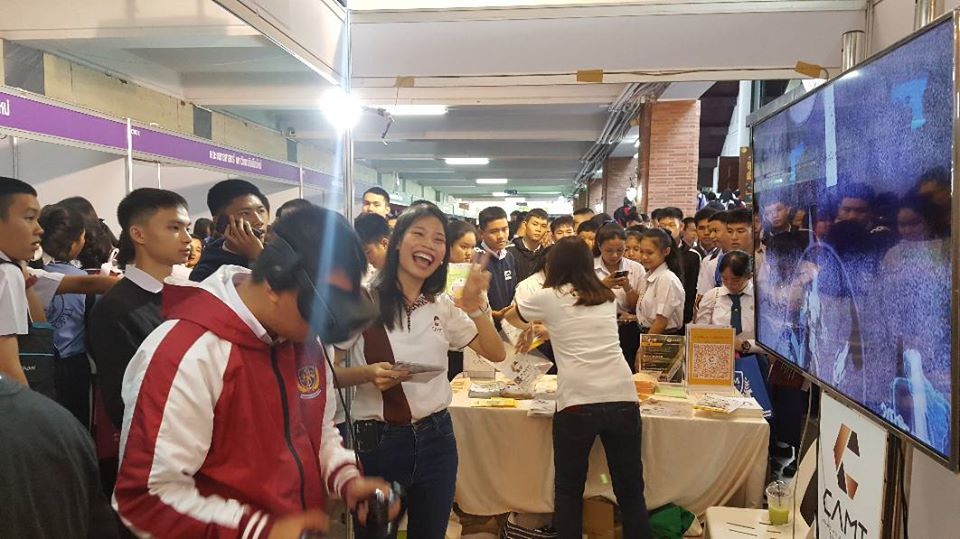 ร่วมจัดบูธการศึกษางานตลาดนัดอุดมศึกษา 2019 | CAMT CMU - วิทยาลัยศิลปะ ...