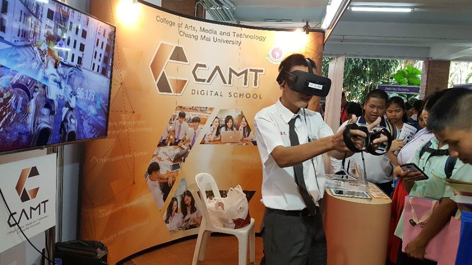 ร่วมจัดบูธการศึกษางานตลาดนัดอุดมศึกษา 2019 | CAMT CMU - วิทยาลัยศิลปะ ...
