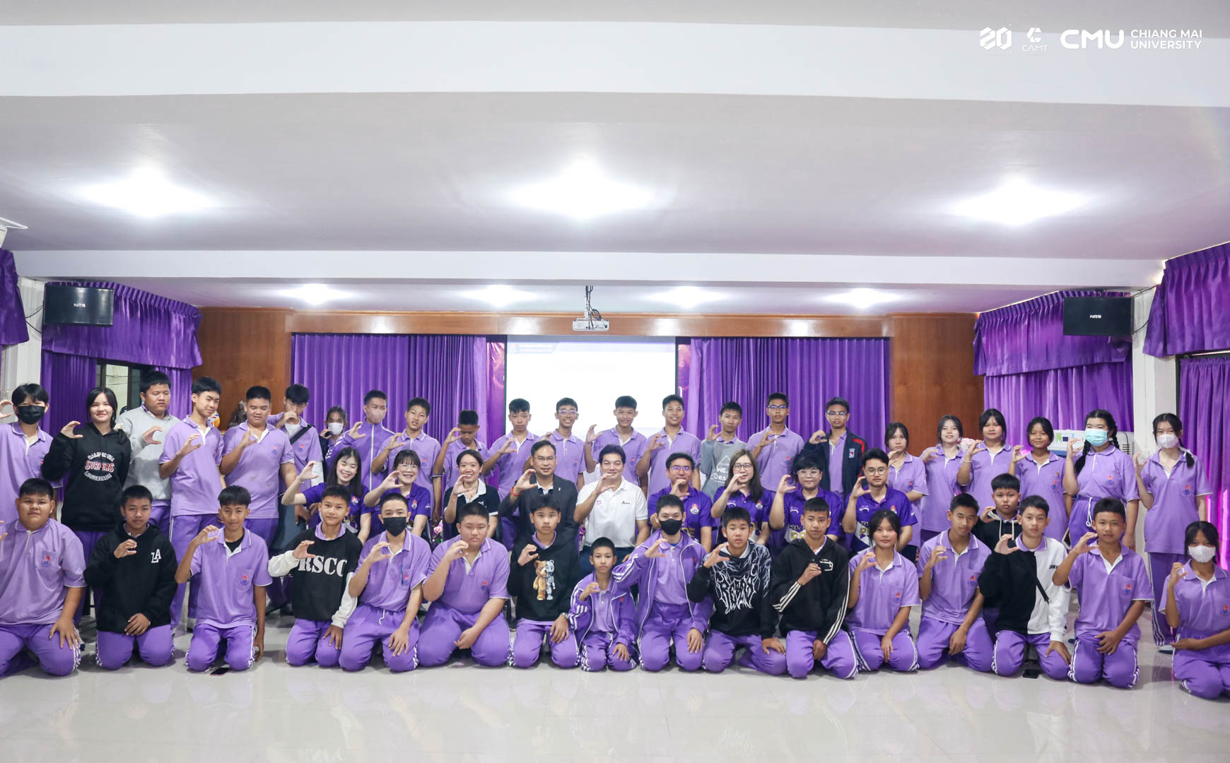 CAMT อบรมเชิงปฏิบัติการ โรงเรียนสารภีวิทยาคม | CAMT CMU - วิทยาลัยศิลปะ สื่อ และเทคโนโลยี ...