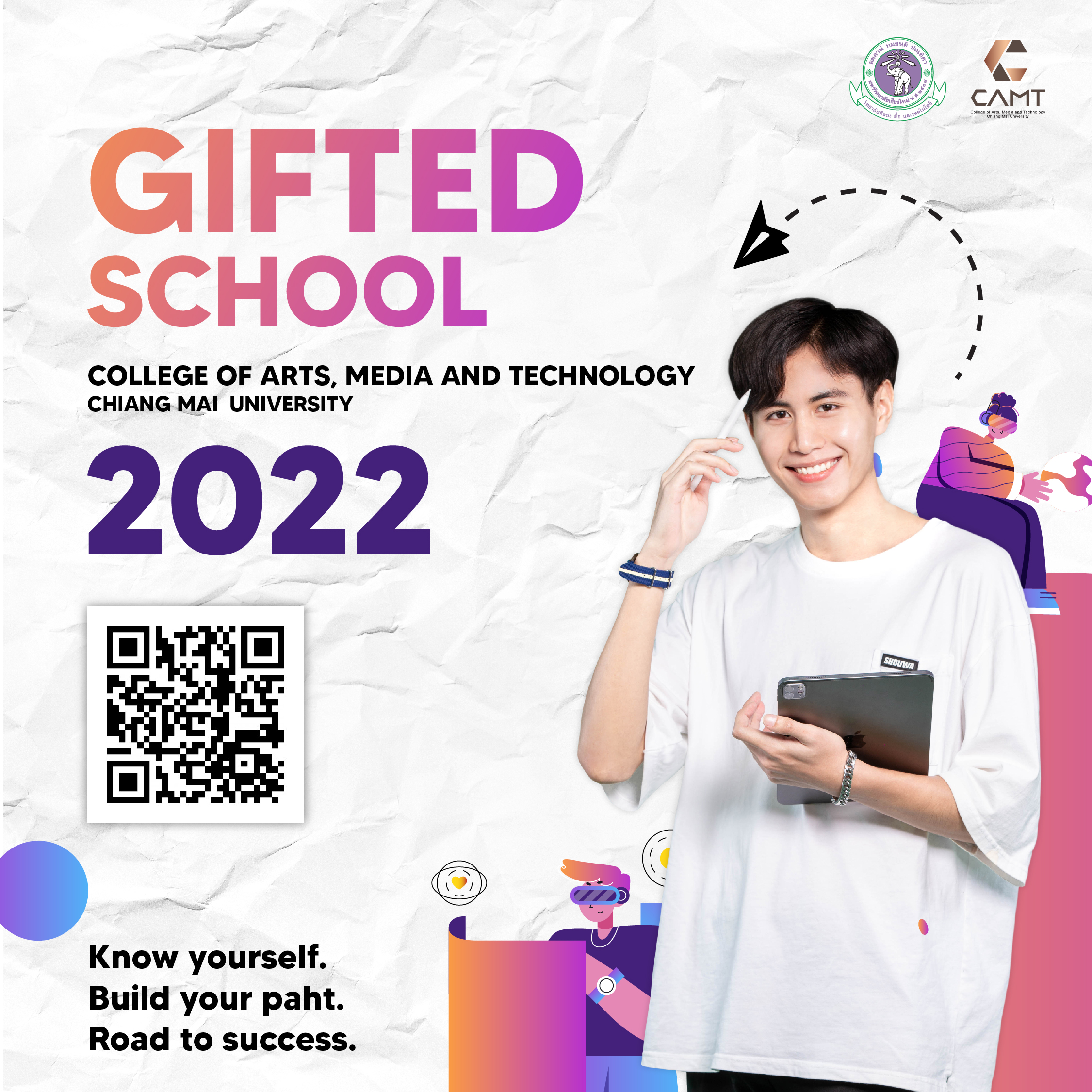 เปิดรับสมัครแล้วโครงการ Gifted School 2022 | CAMT CMU - วิทยาลัยศิลปะ ...